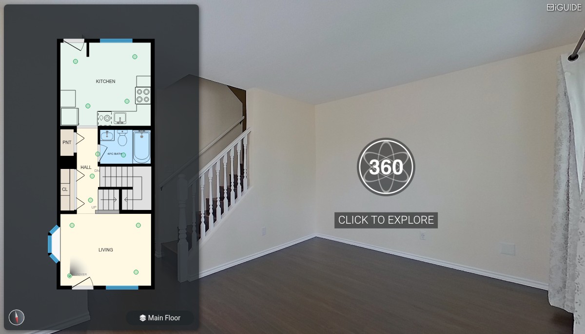 iGUIDE 3D Tour for 101-1947 3rd Ave, Prince George, BC