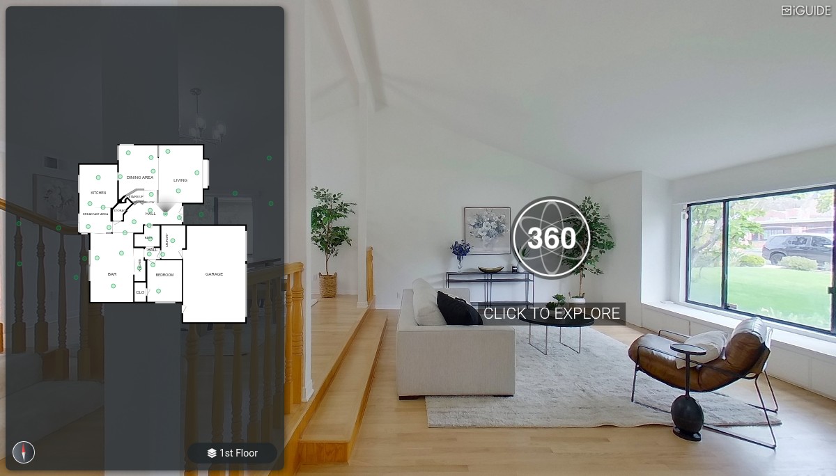 iGUIDE 3D Tour for 10241 Oakdale Ave, Los Angeles, CA