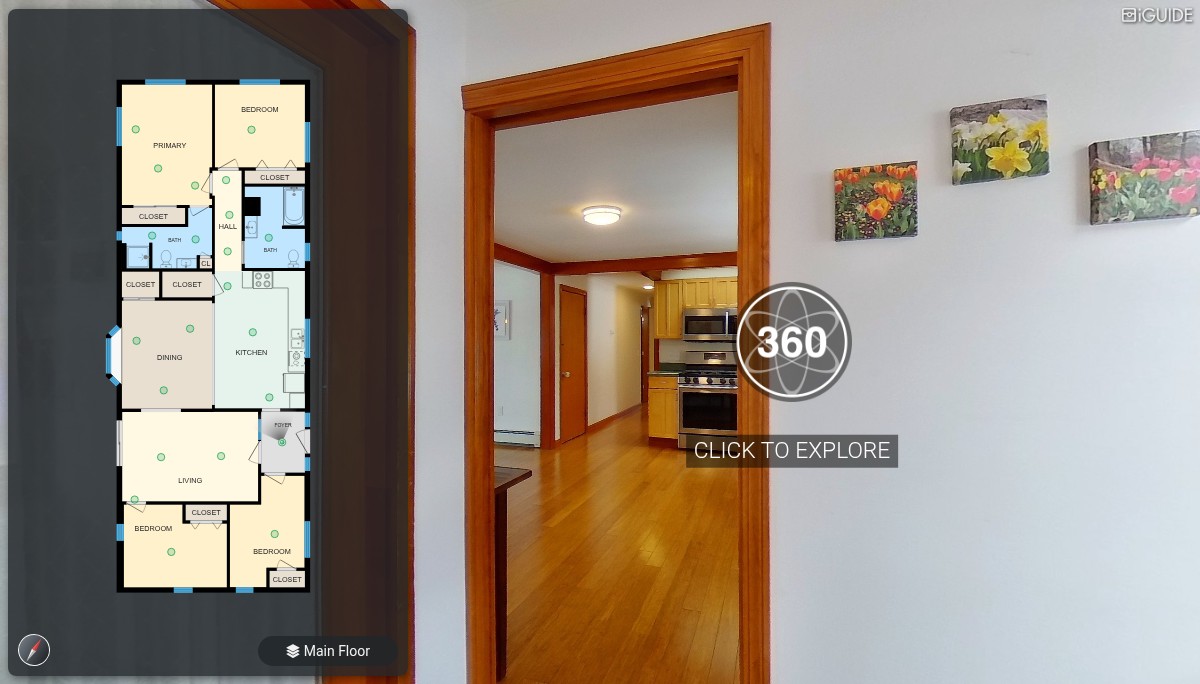 iGUIDE 3D Tour for 105 Spur Rd, Dover, NH