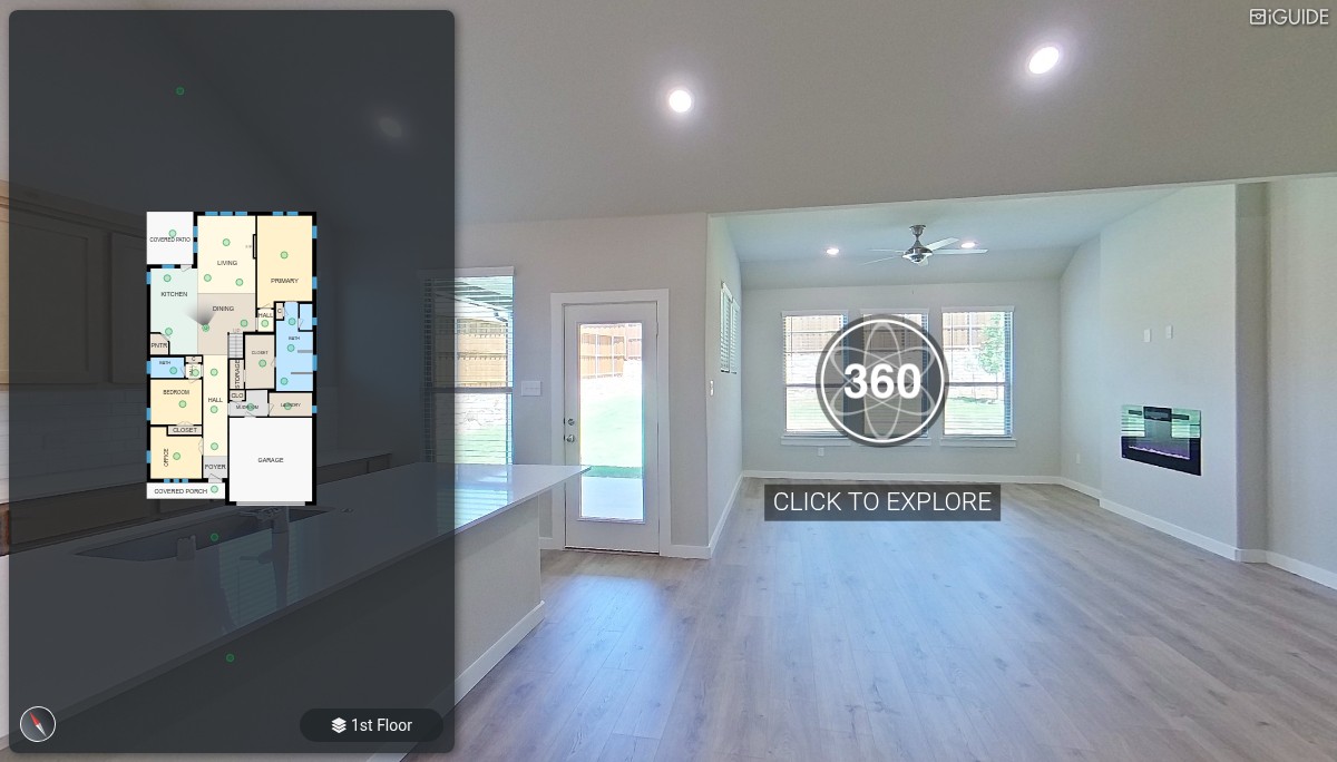 iGUIDE 3D Tour for 10612 Volente Ct, Fort Worth, TX