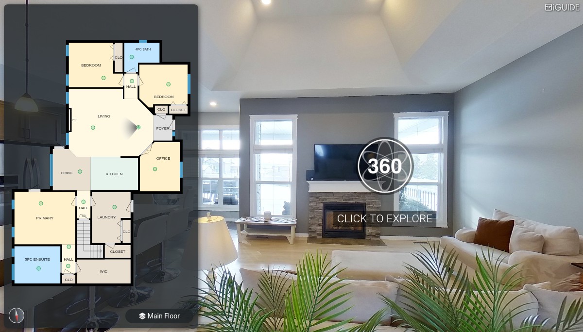 iGUIDE 3D Tour for 10719 160 Ave, Grande Prairie, AB