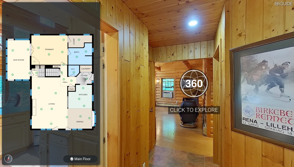 iGUIDE 3D Tour for 10720 State Hwy 13, Port Wing, WI