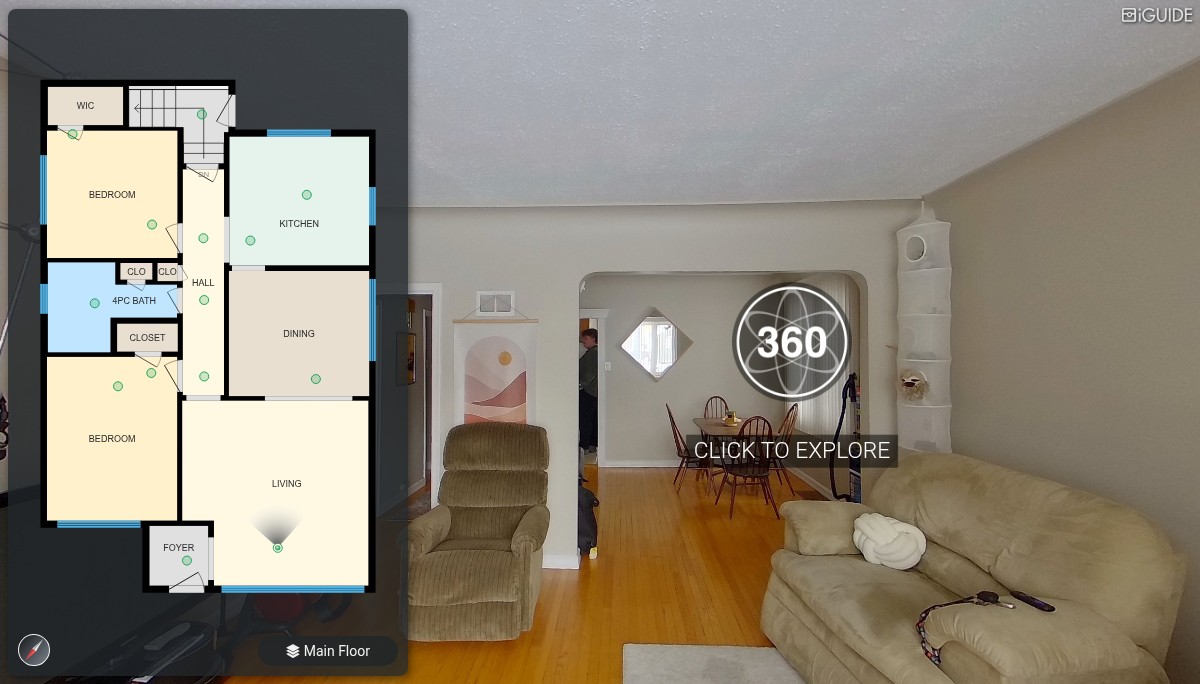 iGUIDE 3D Tour for 10929 80 Ave NW, Edmonton, AB