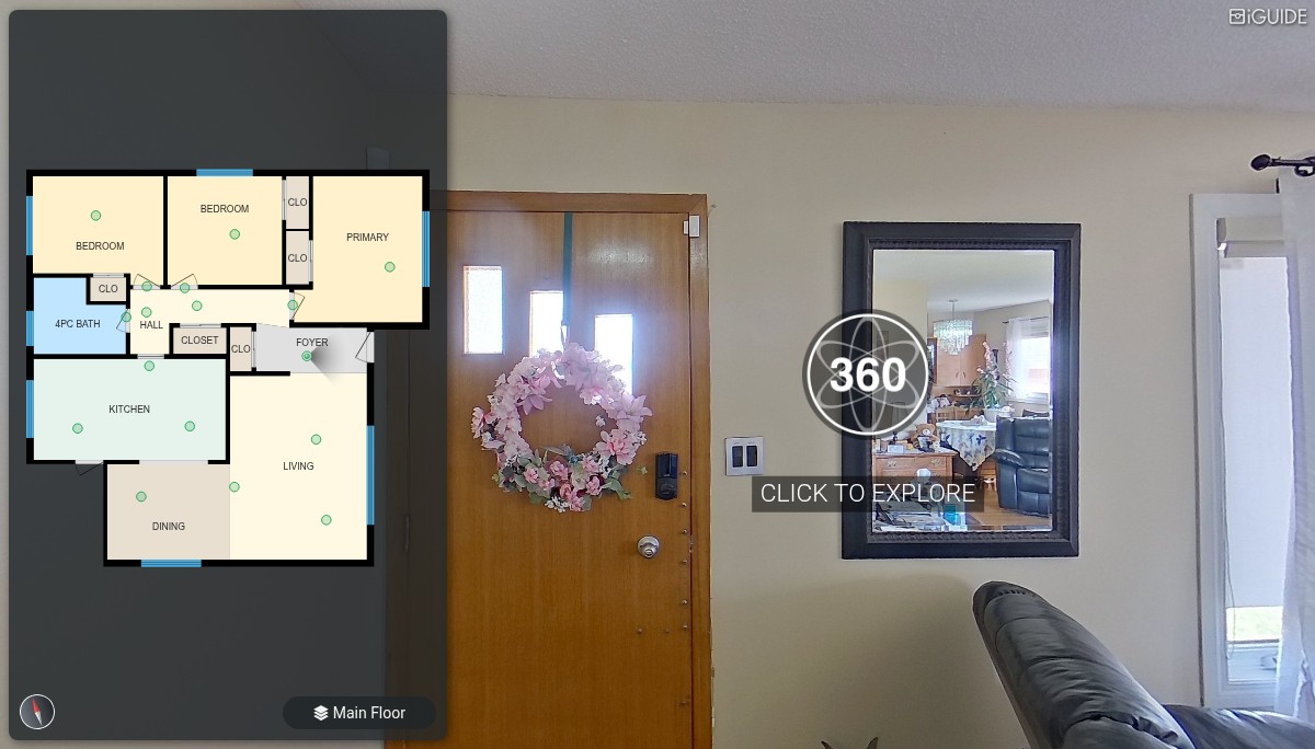 iGUIDE 3D Tour for 12708 83 St NW, Edmonton, AB