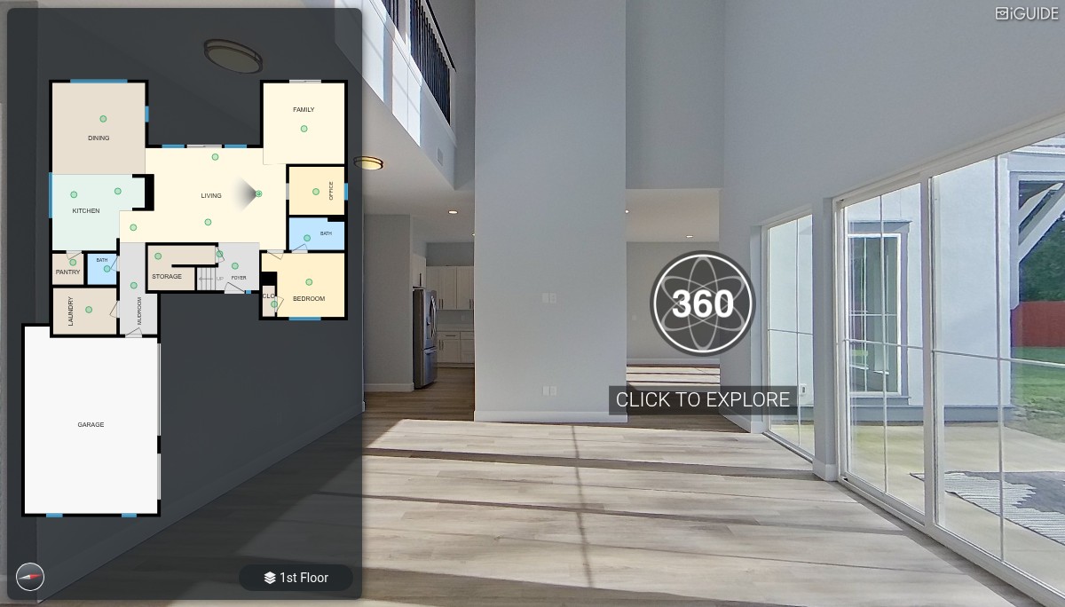 iGUIDE 3D Tour for 12809 Merial Green Way, Panama City, FL