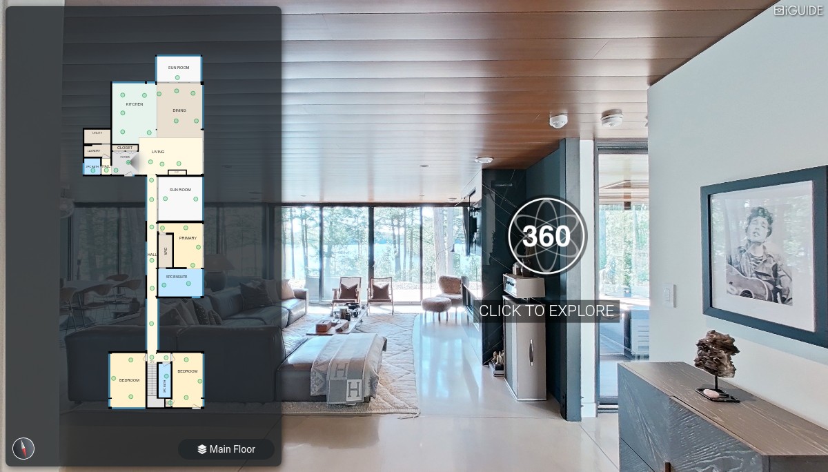 iGUIDE 3D Tour for 1298 Lipsy lake Dr, Haliburton, ON