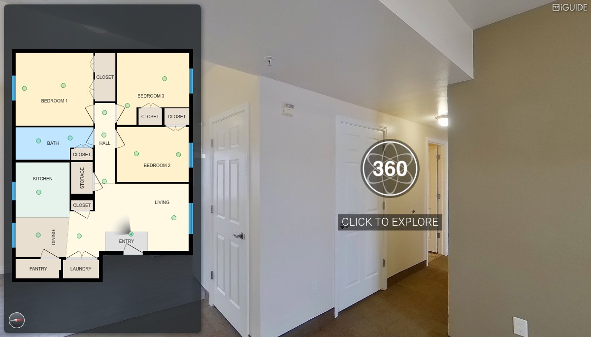 iGUIDE 3D Tour for University Village 3-Bedroom Flat