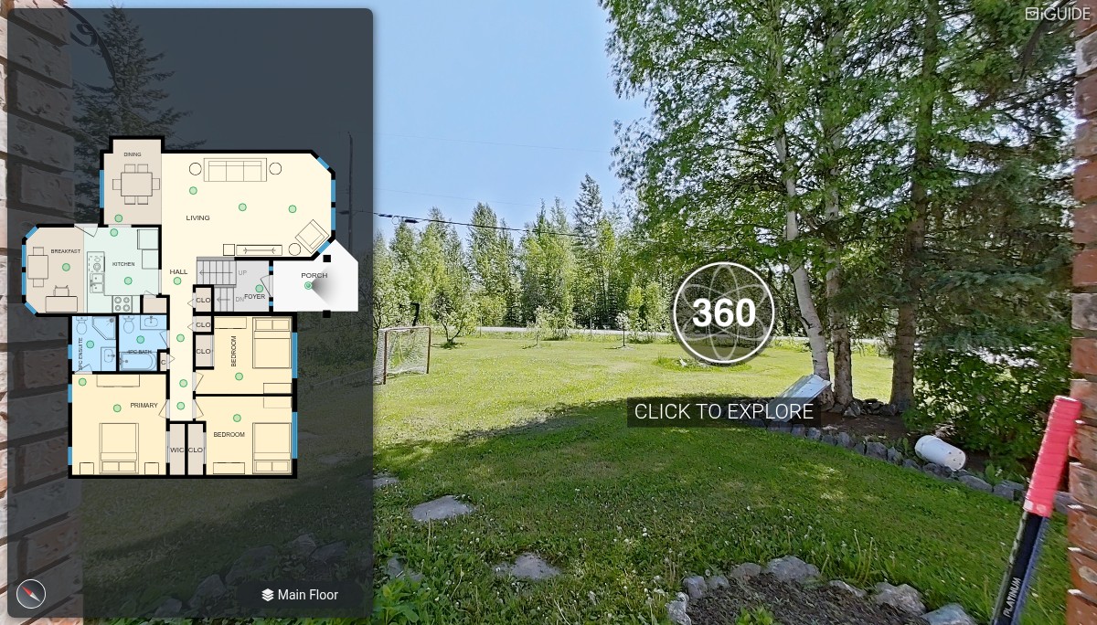 iGUIDE 3D Tour for 13695 Hubert Rd, Prince George, BC