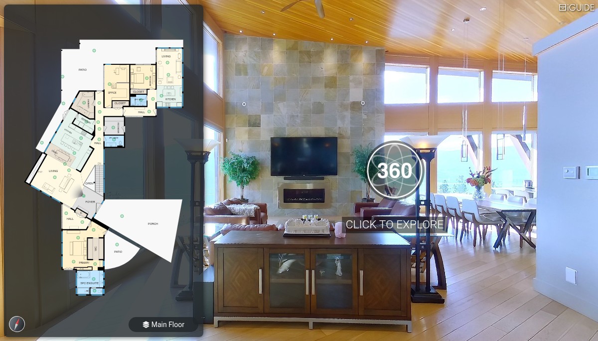 iGUIDE 3D Tour for 13889 Ogilvey Ln, Lake Country, BC