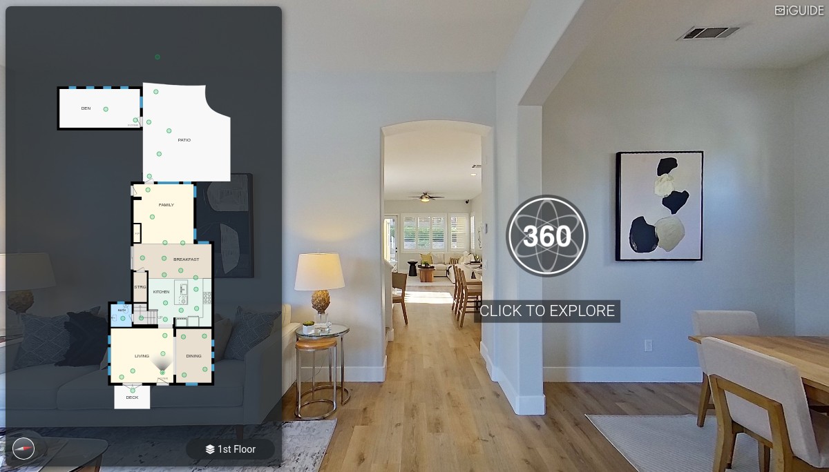 iGUIDE 3D Tour for 13908 Kerry Ln, San Diego, CA