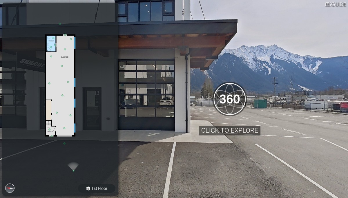 iGUIDE 3D Tour for 13-7342 Industrial Way, Pemberton, BC