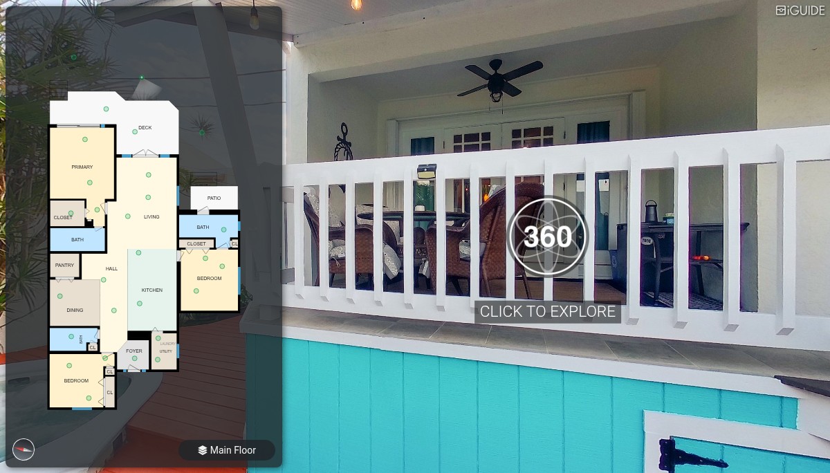 iGUIDE 3D Tour for 1421 12th St, Key West, FL