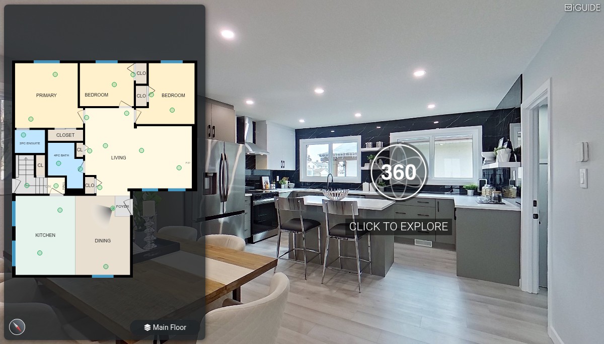 iGUIDE 3D Tour for 14344 123 St NW, Edmonton, AB
