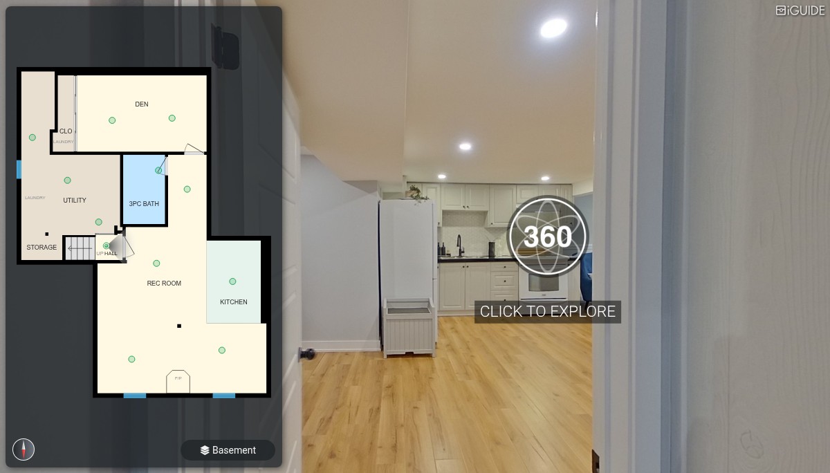 iGUIDE 3D Tour for 16 Kenilworth Rd, Brampton, ON