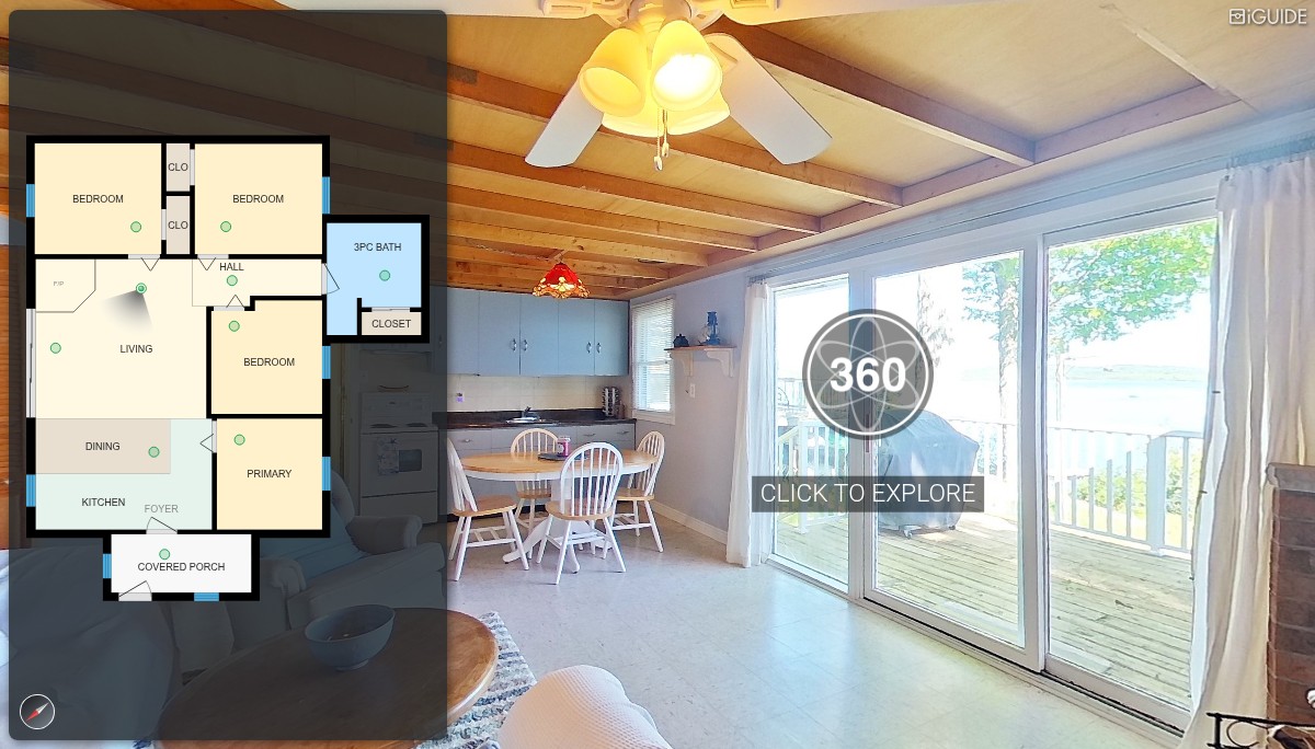 iGUIDE 3D Tour for 170 Charlie’s Island, Bewdley