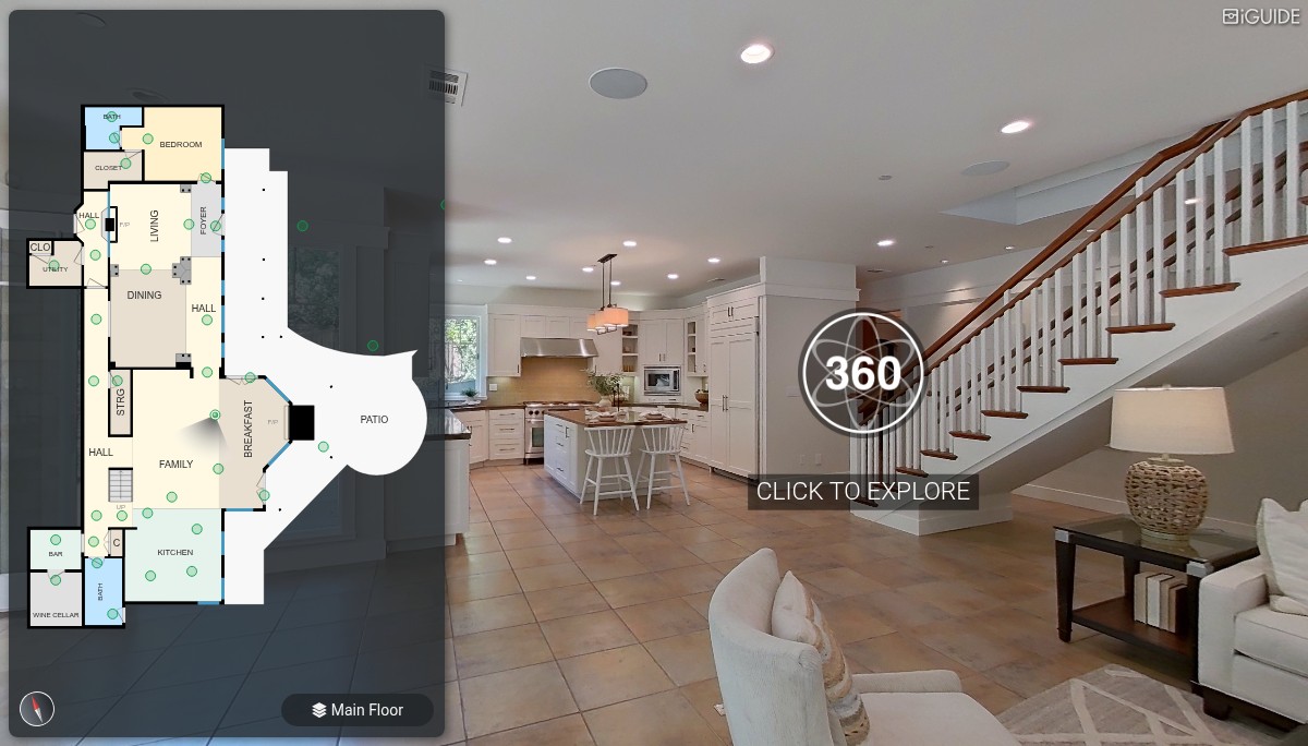 iGUIDE 3D Tour for 1754 Reliez Valley Rd, Lafayette, CA