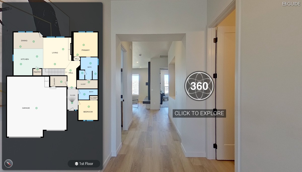 iGUIDE 3D Tour for 18423 N Goldenridge Way, Boise, ID