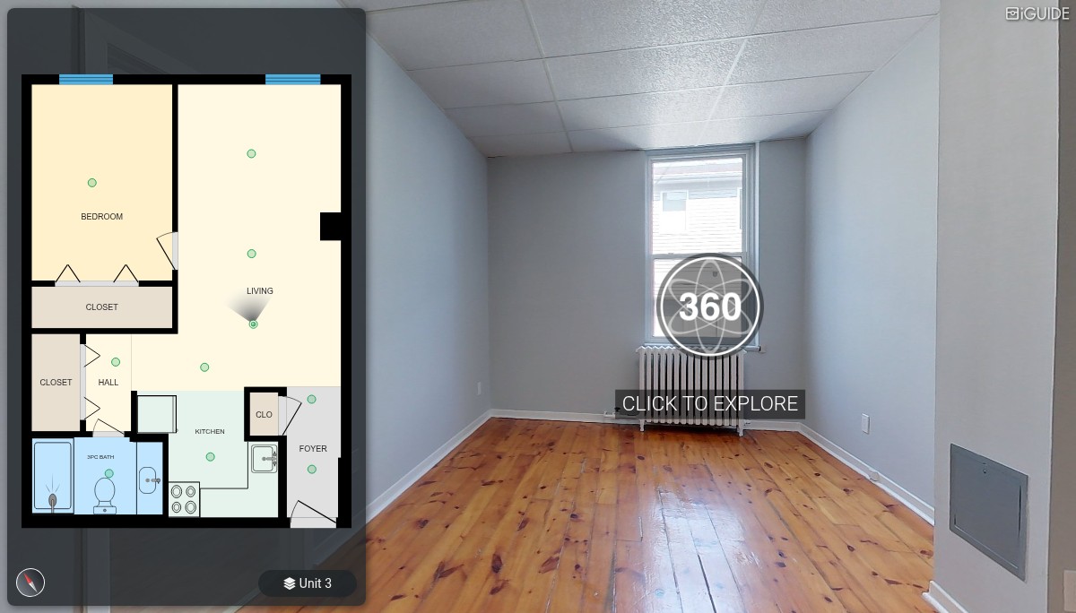 iGUIDE 3D Tour for 187A Princess St, Kingston, ON