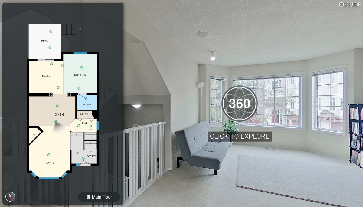 iGUIDE 3D Tour for 18-1237 Carter Crest Rd NW, Edmonton, AB