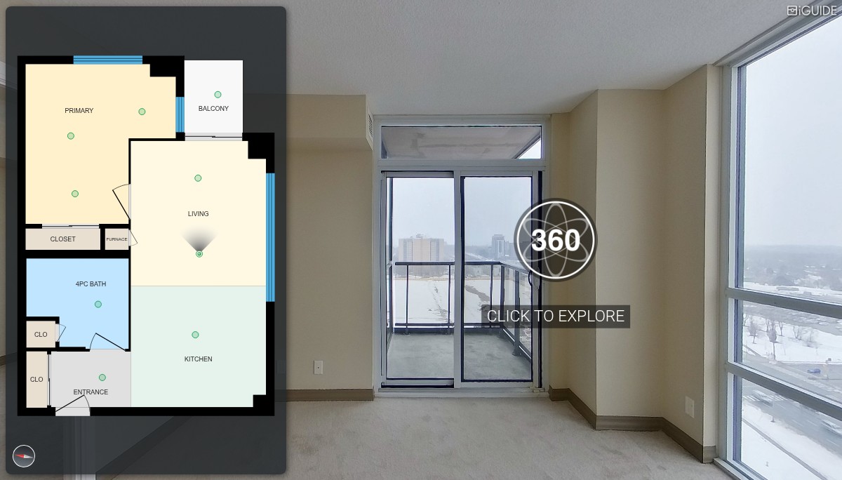 iGUIDE 3D Tour for 620 Martin Grove - 1 bedroom - 550 sq. ft.