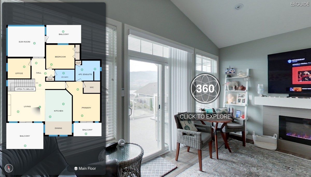 iGUIDE 3D Tour for 199-2450 Radio Tower Rd, Osoyoos, BC
