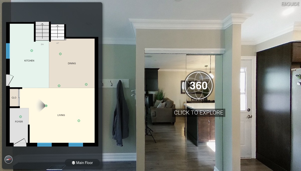 iGUIDE 3D Tour for 2025 Canning Ct, Burlington, ON