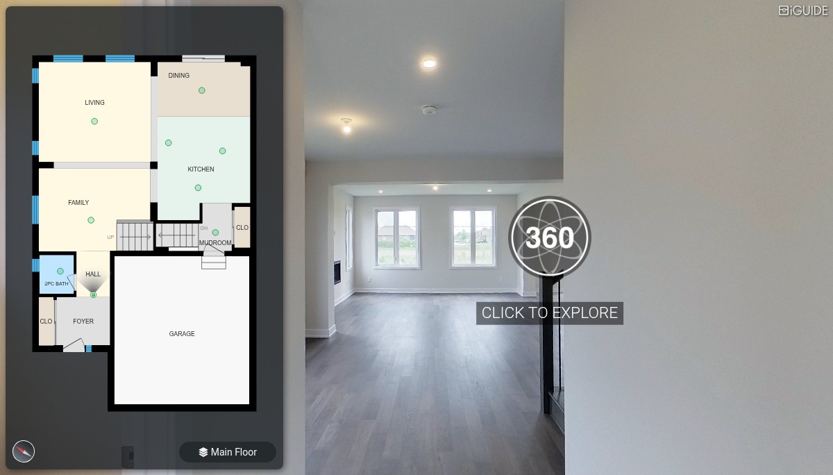 iGUIDE 3D Tour for 2066 Postilion St, Ottawa, ON
