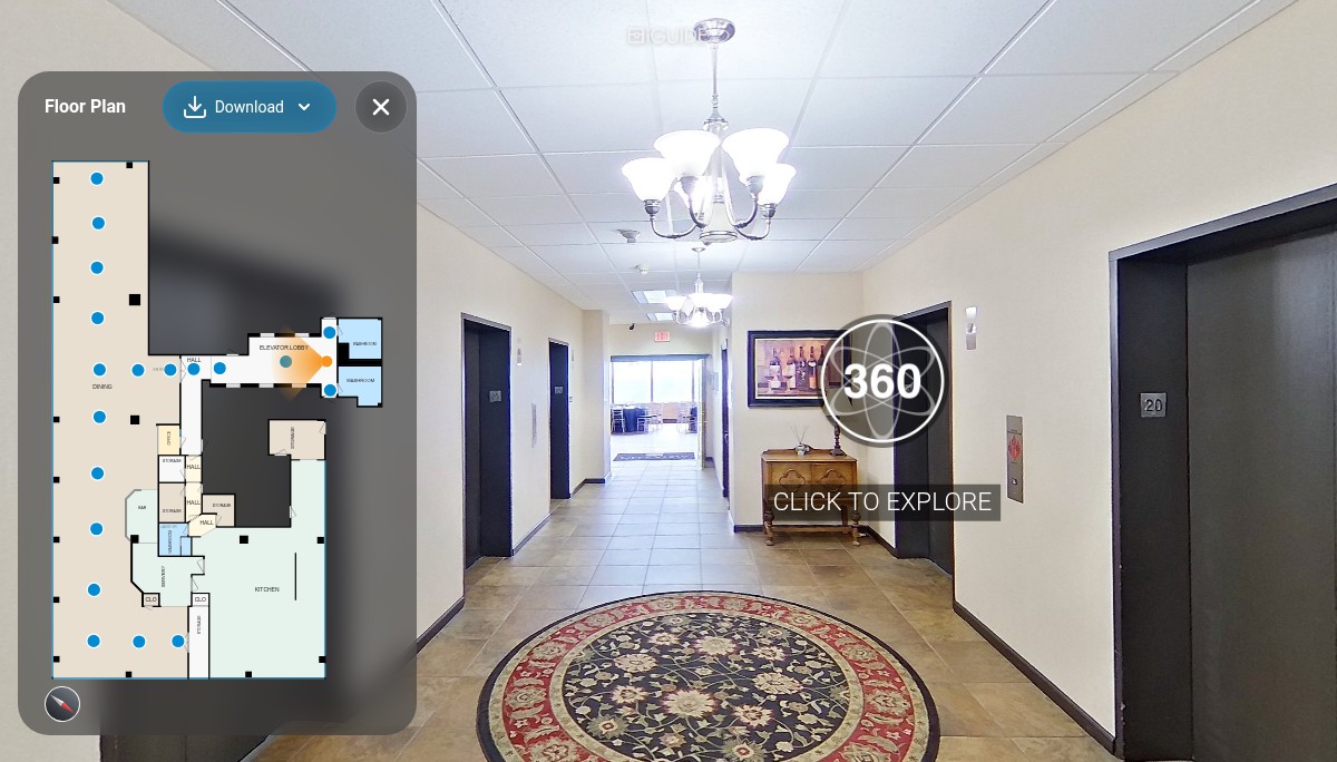 iGUIDE 3D Tour for 20th Floor-828 Main St, Lynchburg, VA