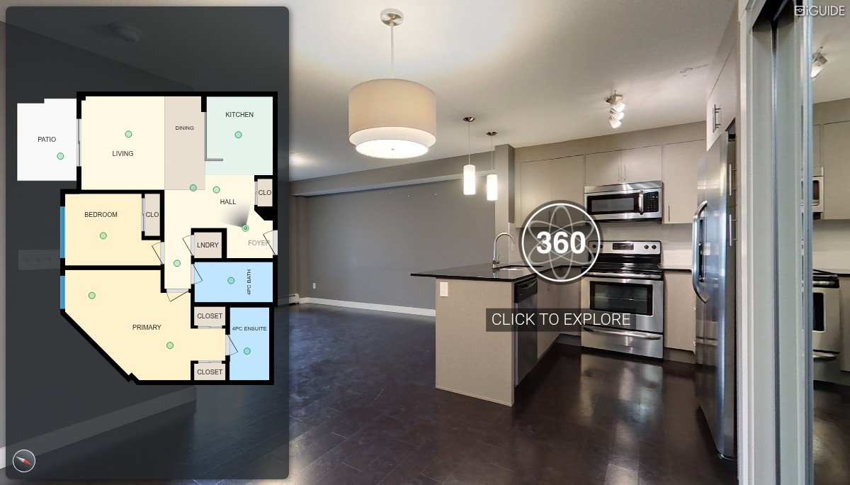 iGUIDE 3D Tour for 2110-240 Skyview Ranch Rd NE, Calgary, AB