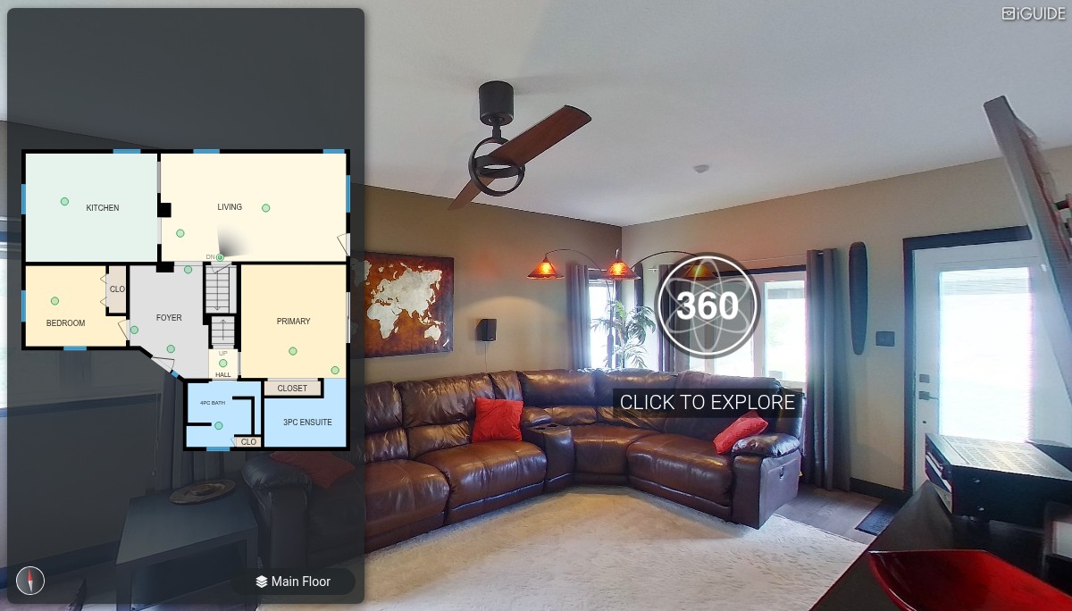 iGUIDE 3D Tour for 21329 27 Ave, Bellevue, AB
