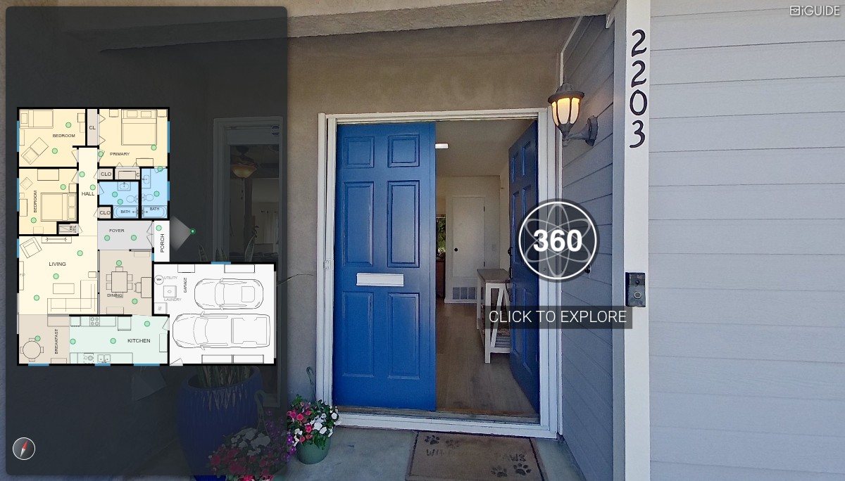 iGUIDE 3D Tour for 2203 Fawn Pl, Ventura, CA
