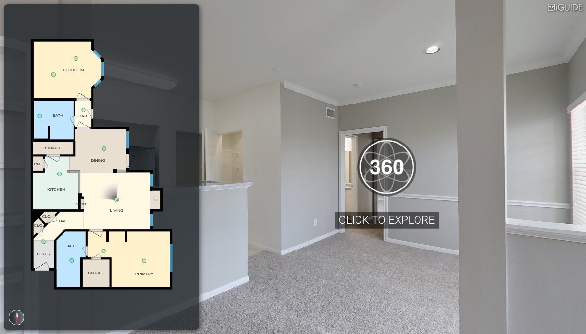 iGUIDE 3D Tour for Enclave at Copperfield - 2 BDR, 2 BATH