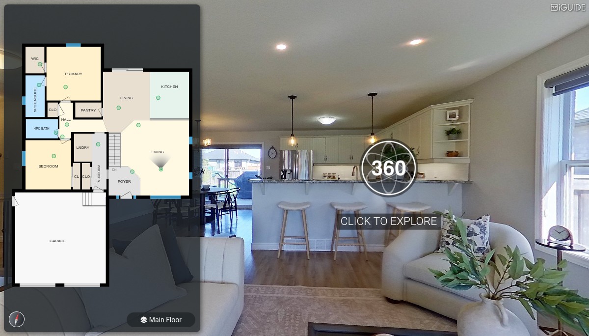 iGUIDE 3D Tour for 23 Slammer Trail, Thorndale, ON