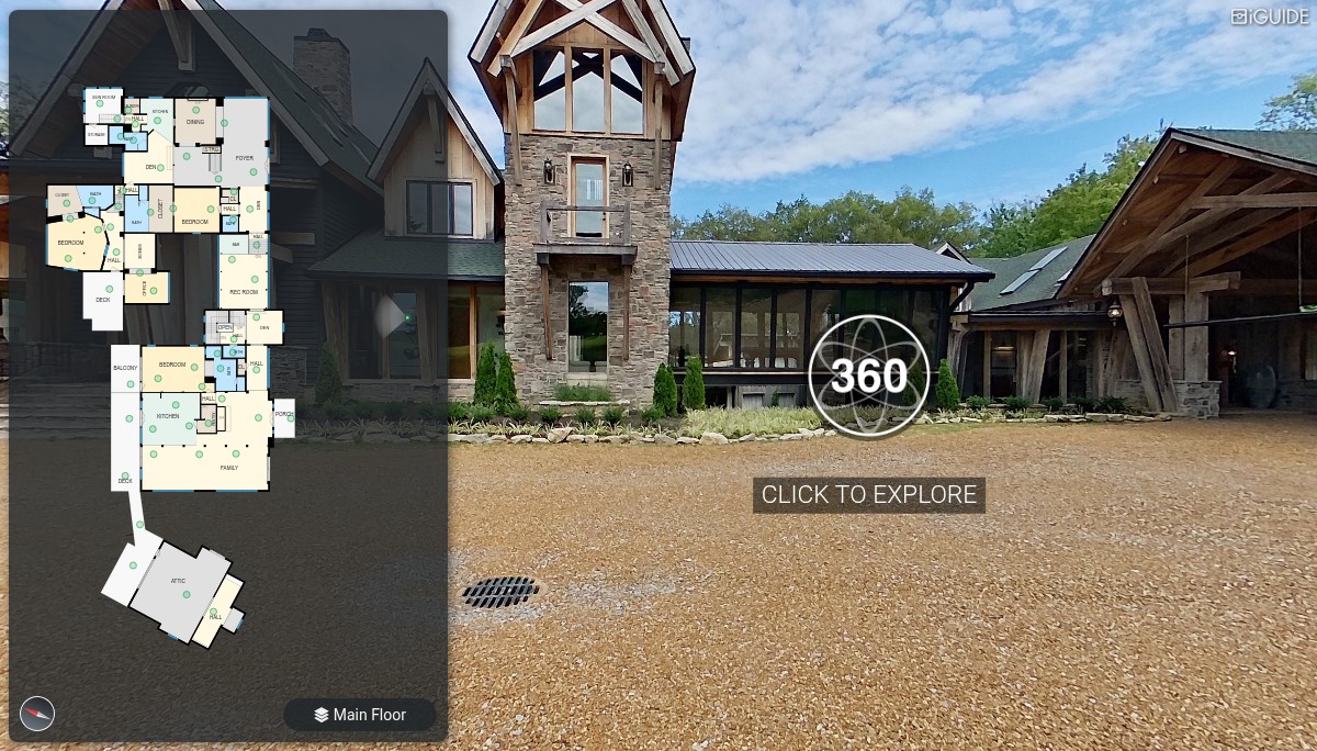 iGUIDE 3D Tour for 2465 Old Charlotte Pike - The Chalet
