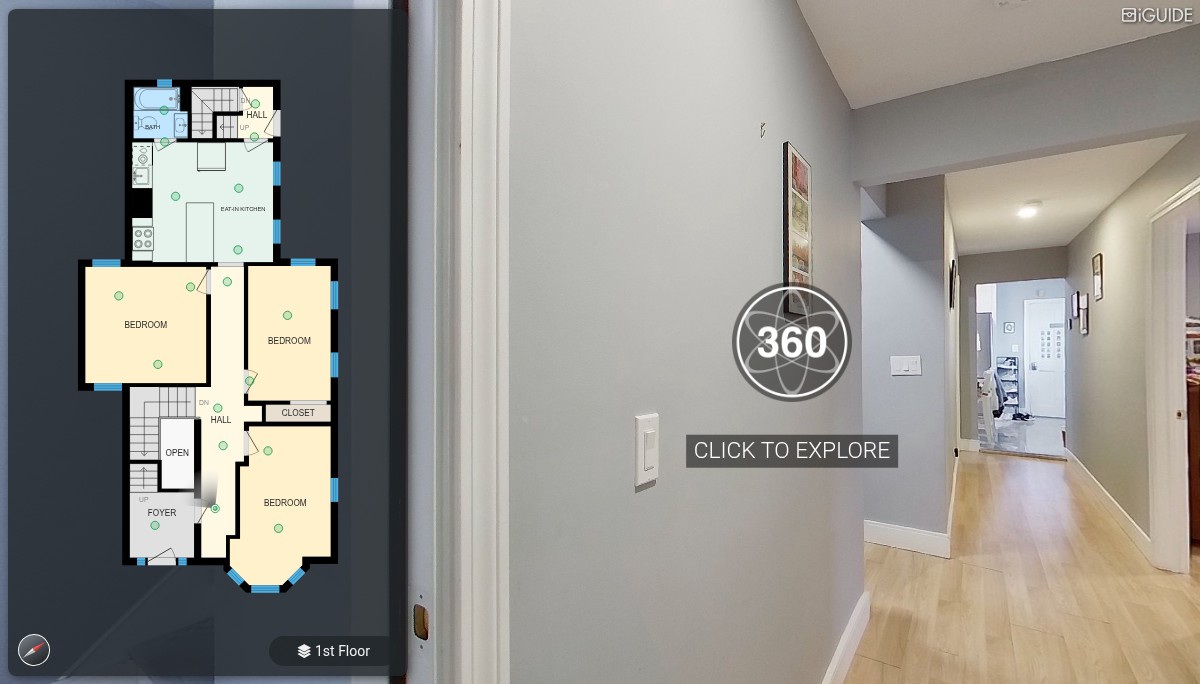 iGUIDE 3D Tour for 281 Cardinal Medeiros Ave, Cambridge, MA - FULL BUILDING