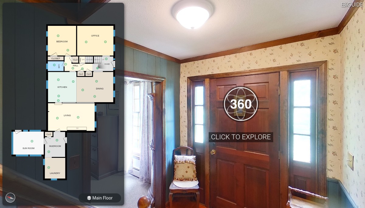 iGUIDE 3D Tour for 282 Currier Rd, Hill, NH