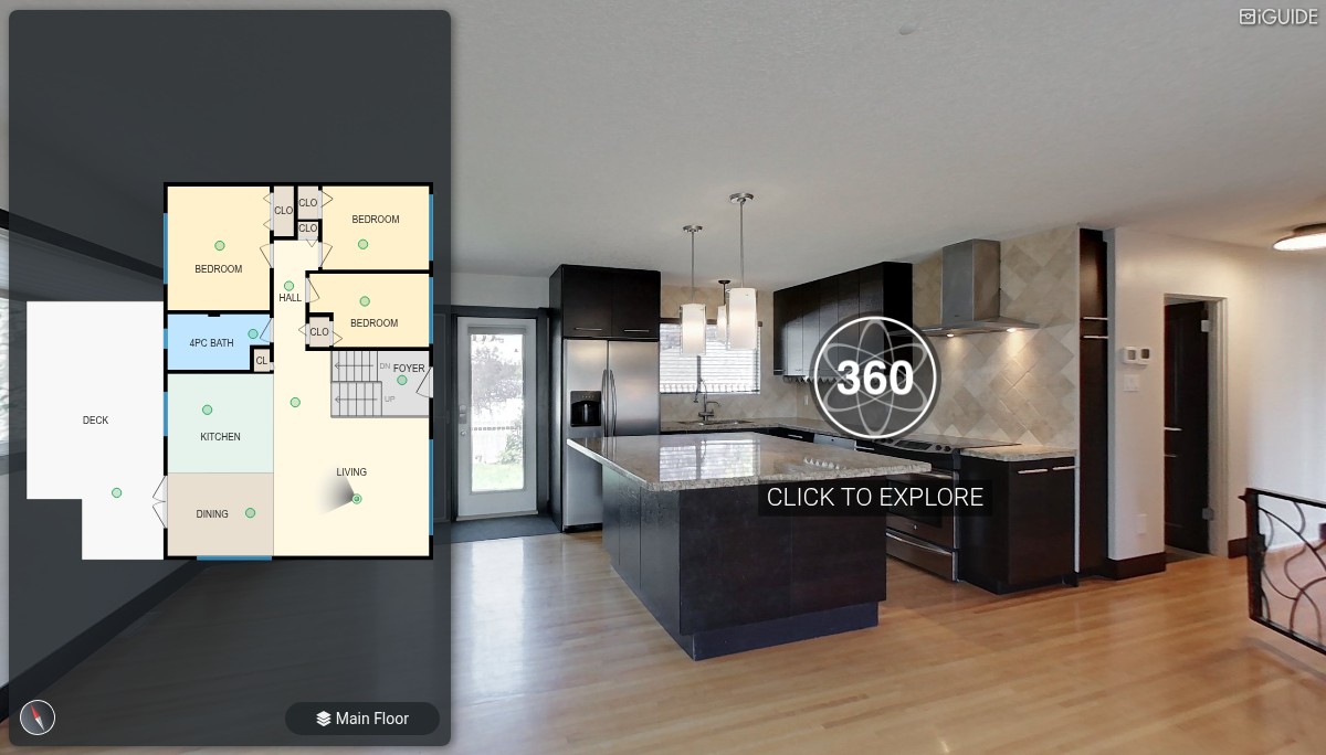 iGUIDE 3D Tour for 4515 Bulyea Rd NW, Calgary, AB