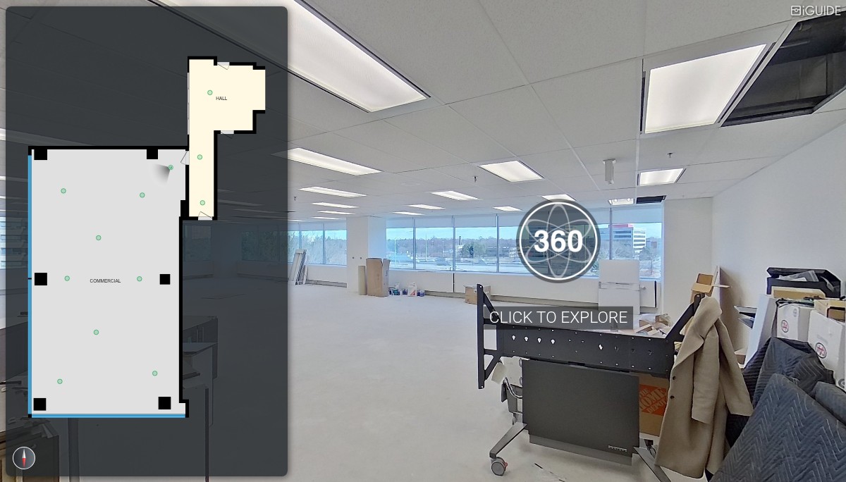 iGUIDE 3D Tour for 300-401 The West Mall, Toronto ON