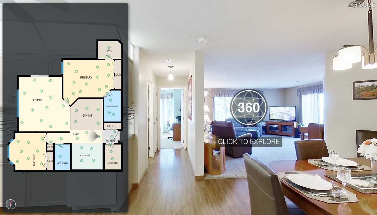 iGUIDE 3D Tour for 311-10915 21 Ave NW, Edmonton, AB