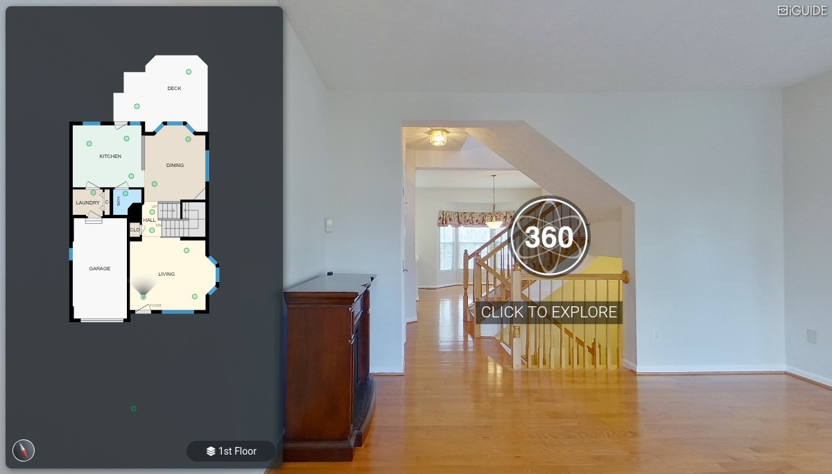 iGUIDE 3D Tour for 3219 Orient Fishtail Rd, Laurel, MD