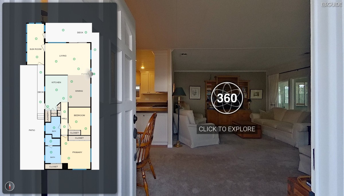 iGUIDE 3D Tour for 333 Old Mill Rd, SPC #169, Santa Barbara, CA