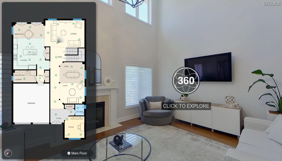 iGUIDE 3D Tour for 3456 Liptay Ave, Oakville, ON