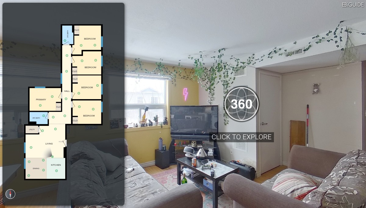 iGUIDE 3D Tour for 345 Spruce St, Waterloo, ON