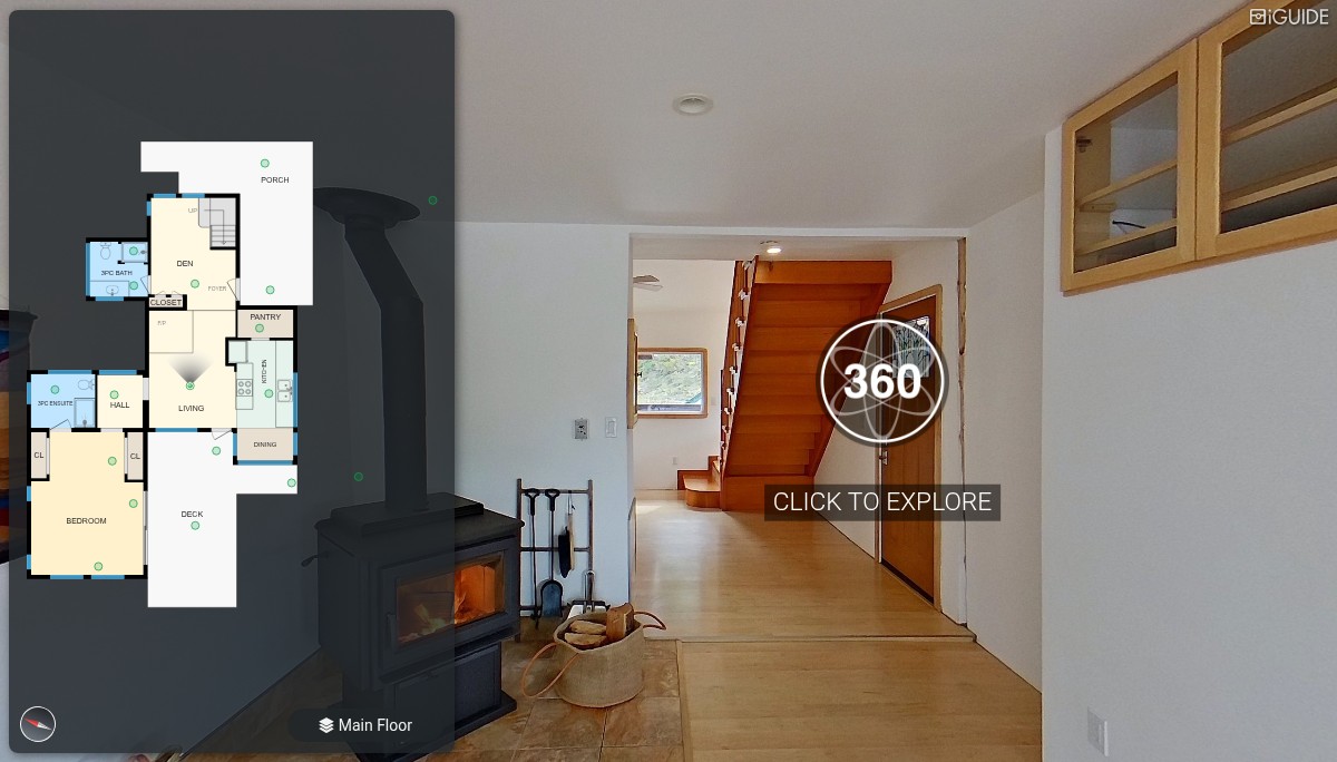 iGUIDE 3D Tour for 3500 Granite Bay Rd, Quadra Island, BC