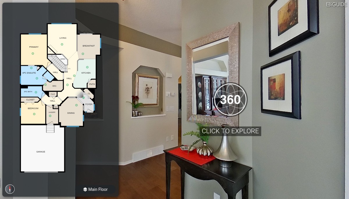 iGUIDE 3D Tour for 35 Valley Crest Close NW, Calgary, AB
