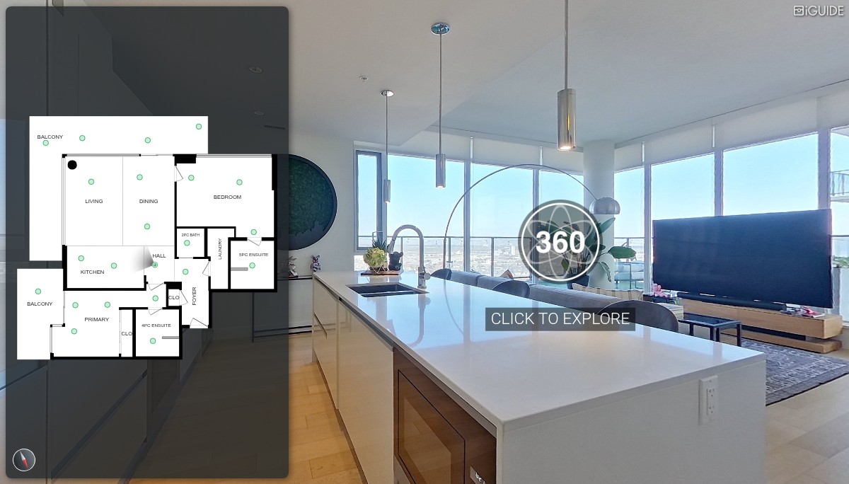 iGUIDE 3D Tour for 3604-1122 3 St SE, Calgary, AB