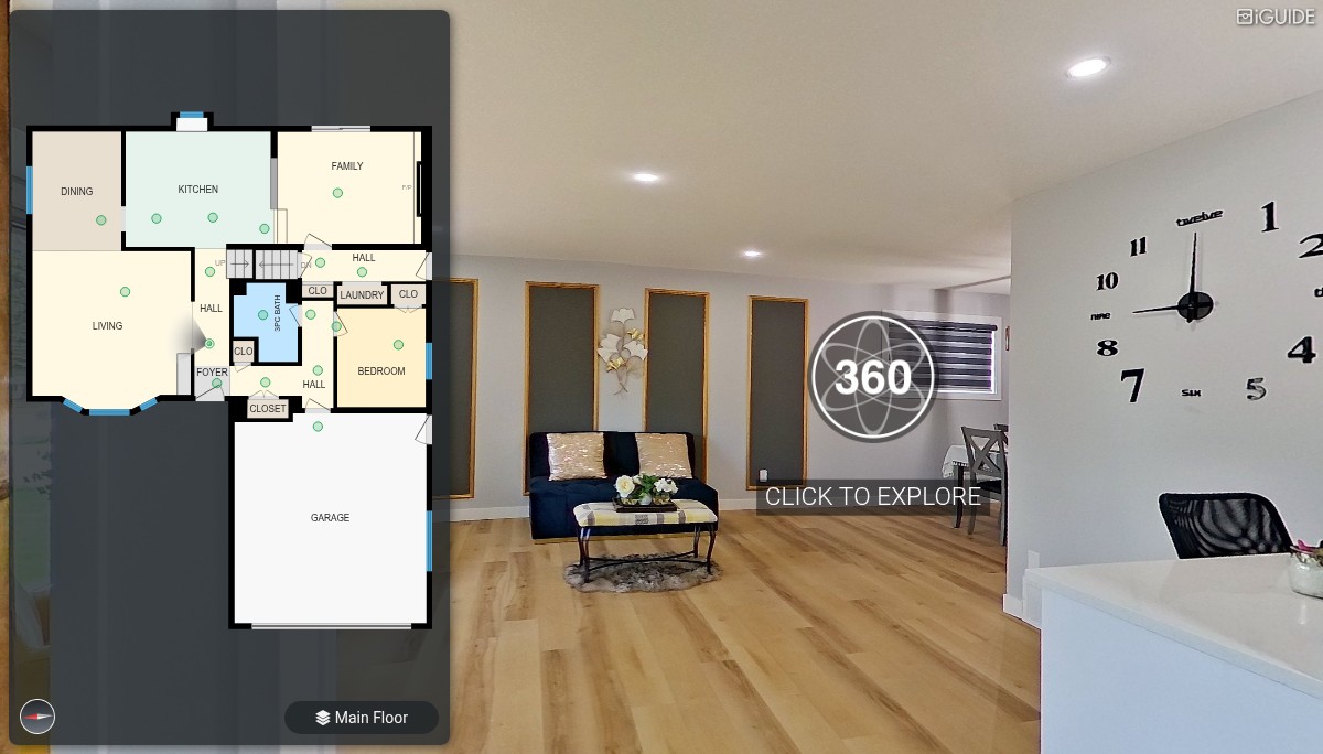 iGUIDE 3D Tour for 3824 47 St NW, Edmonton, AB