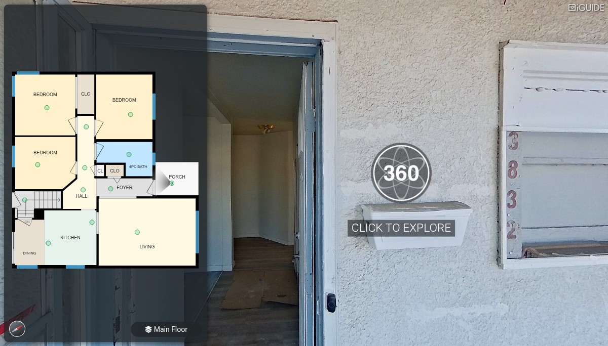 iGUIDE 3D Tour for 3832 Centre St N, Calgary, AB