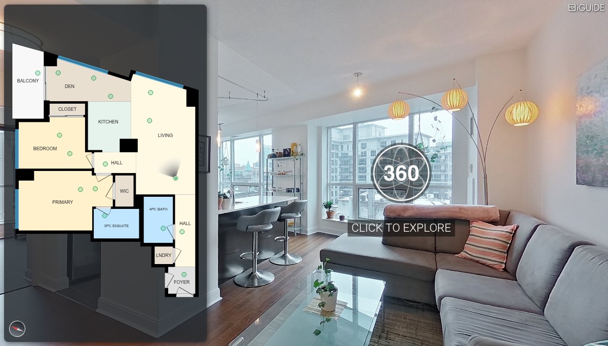 iGUIDE 3D Tour for 38 The Esplanade, Toronto, ON