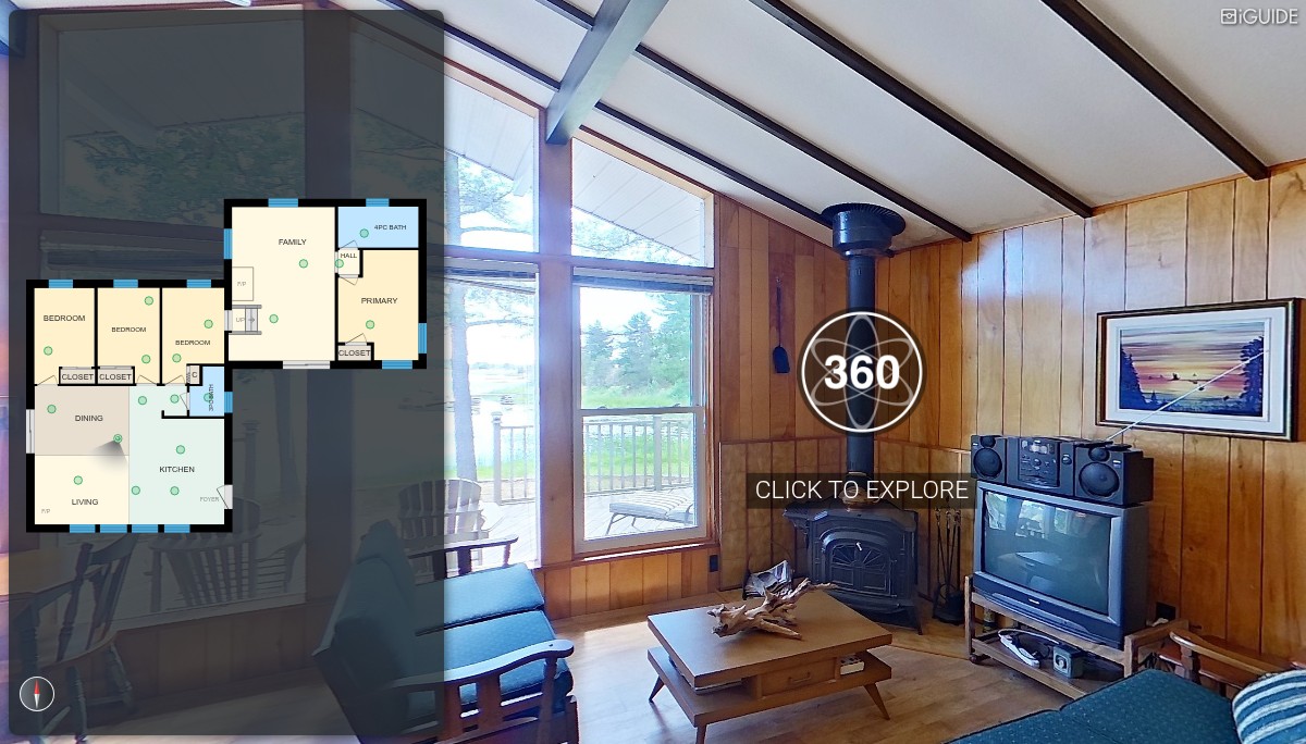 iGUIDE 3D Tour for 3980 ISLAND 390 GEORGIAN BAY, Wolverine Beach, ON